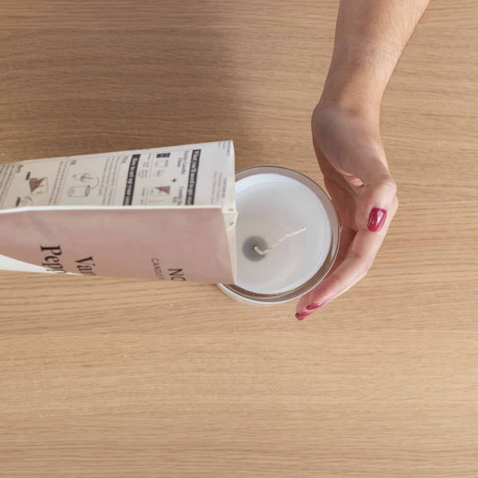 Sustainable Candle Refill Kit - NOTES Linen & Crisp Air – NOTES Candle